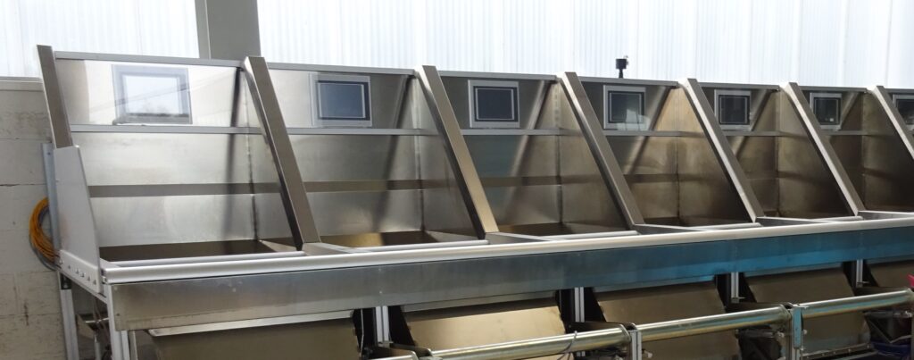 Monorail and sorting positions extension - Senso Technics